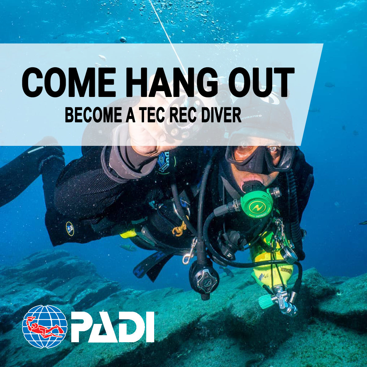 PADI TecRec – Shop East Coast Scuba & Watersports